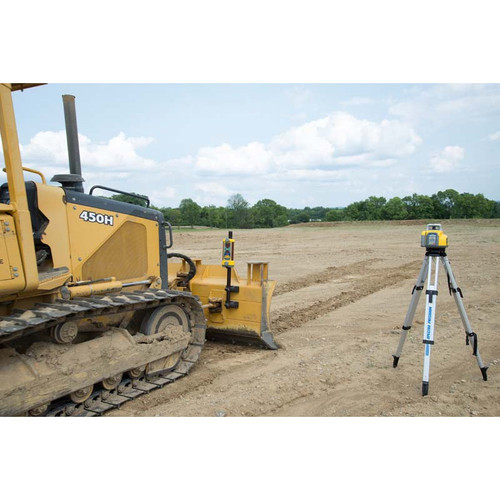 Spectra Precision LR30W-DM Machine Display Receiver w/ Bulldozer Mast ...