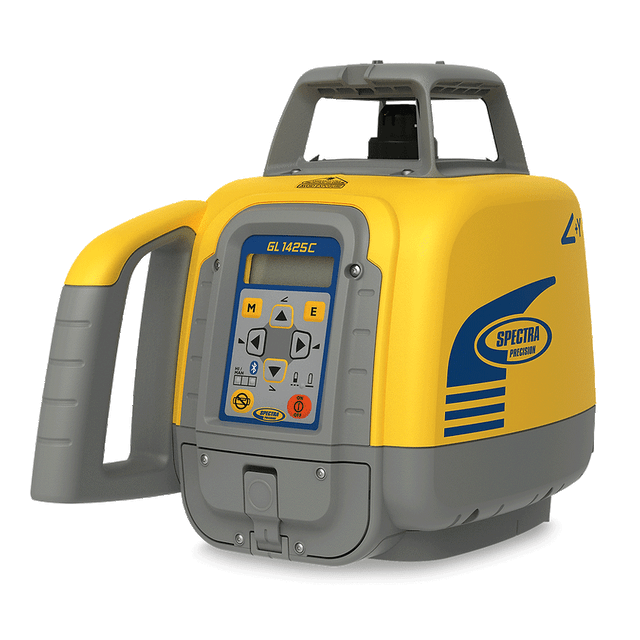 Spectra GL1425C Dual Grade Laser Package with Deluxe Receiver, Elevator ...