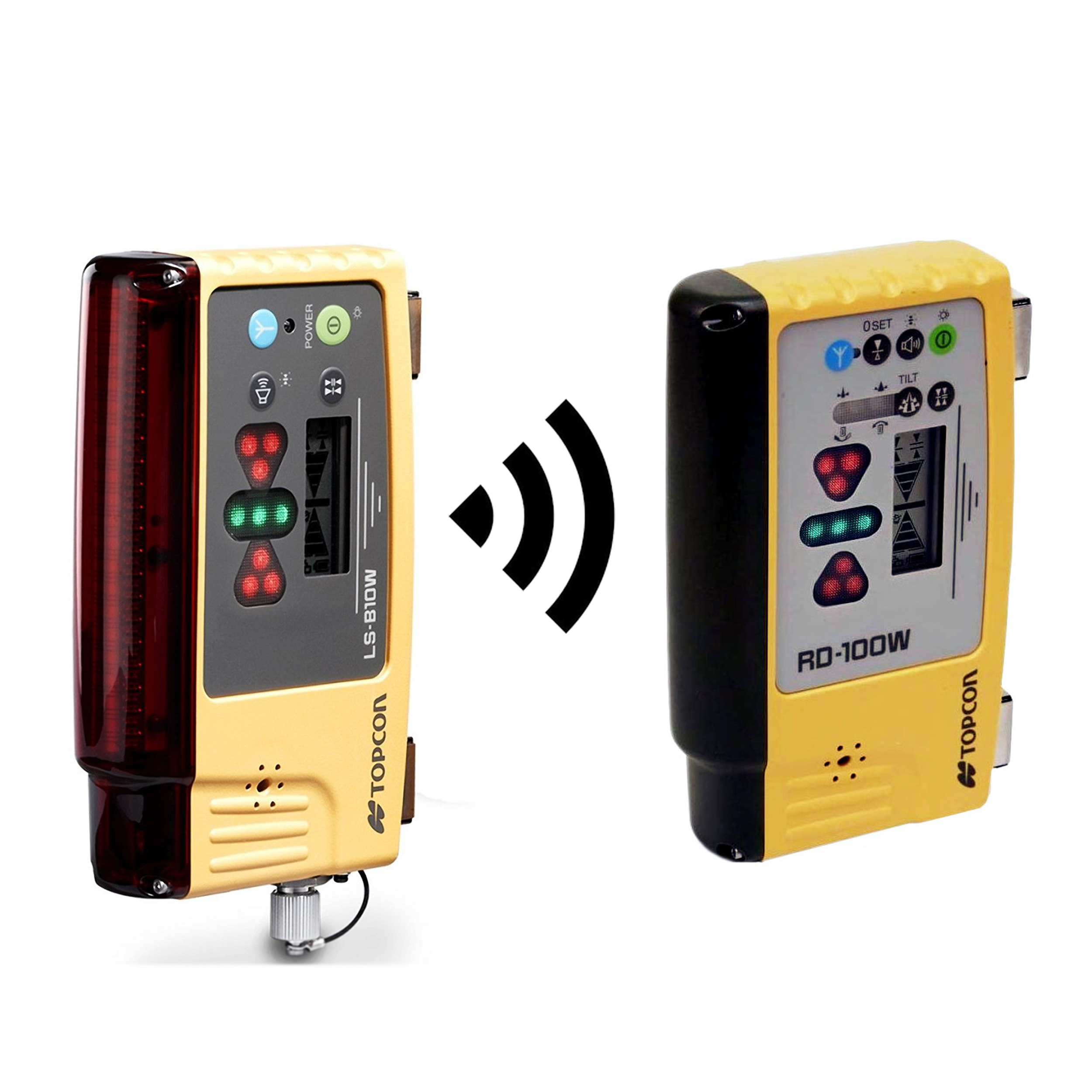 Topcon LS-B10W PRO Kit includes Machine Receiver and Wireless In-Cab ...