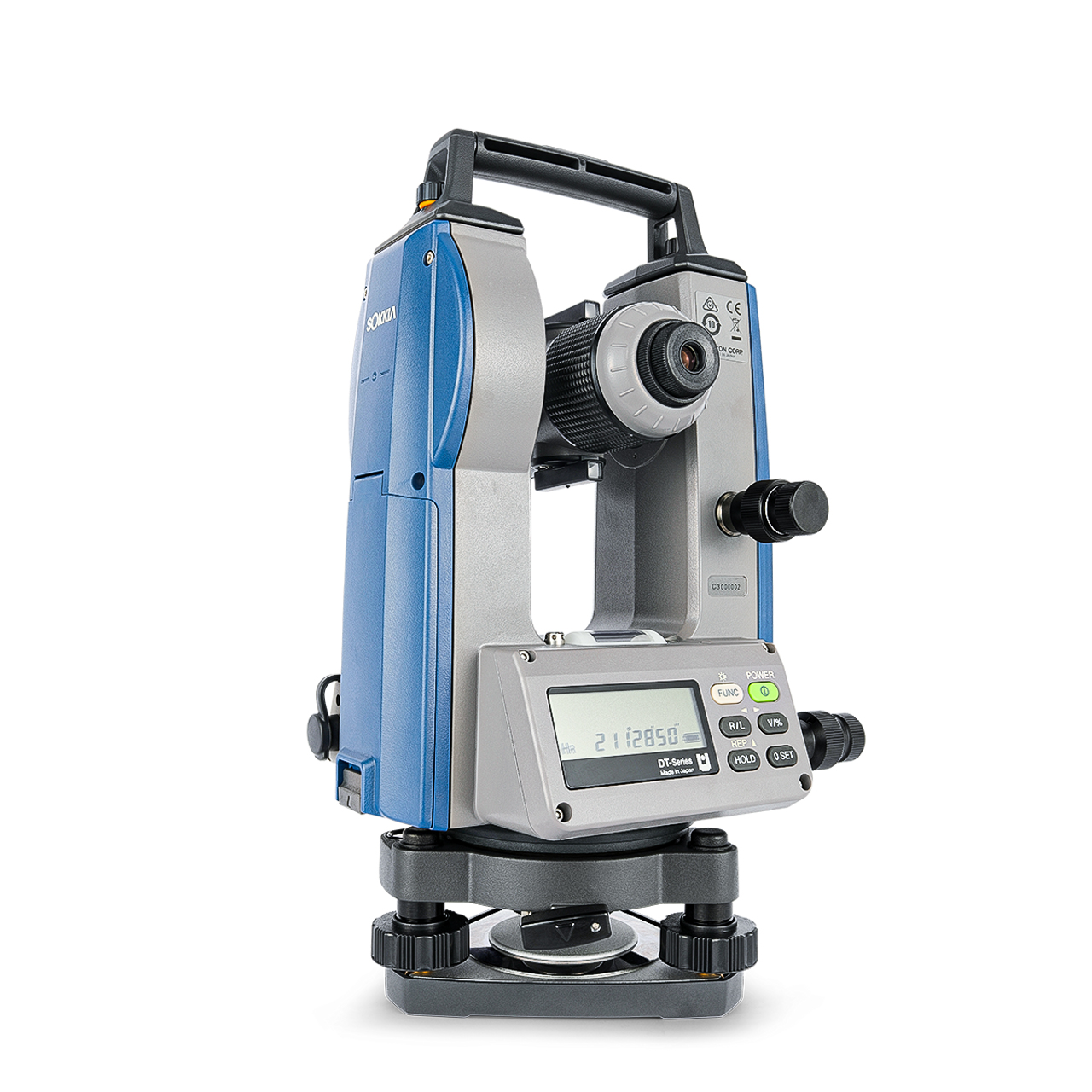 Sokkia DT550 5-inch Digital Theodolite Sokkia 1037809-04 Dual Display ...