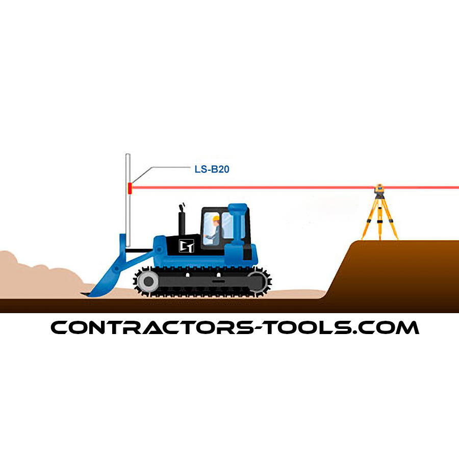 Topcon LS-B20 Machine Control Laser Receiver 1063525-03 - Non-Wireless ...