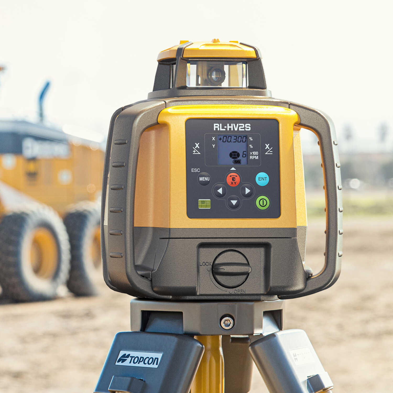Topcon RL-HV2S Deluxe Dual Grade Laser Package with Premium LS-100D ...