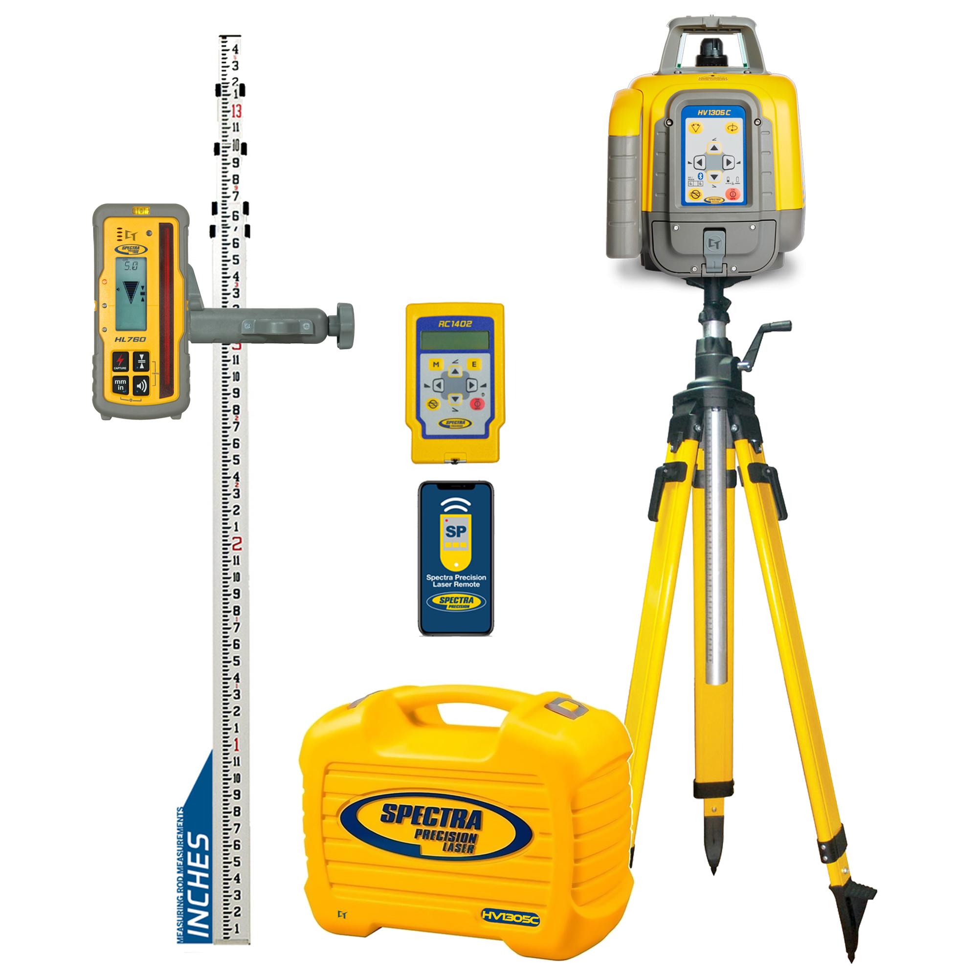 Spectra Precision HV305C-29E Horizontal or Vertical Construction Laser ...