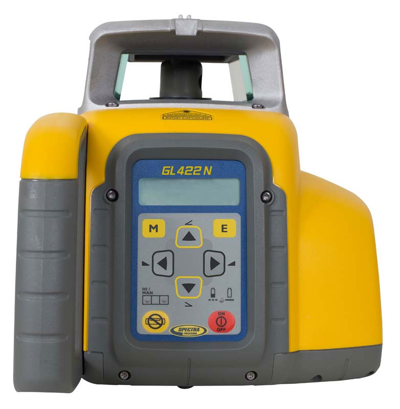 Spectra Precision GL422N Dual Grade Laser w/ HL760 Laserometer ...