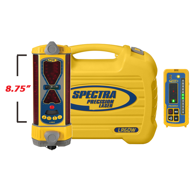 Spectra Precision LR60W Laser Machine Display Receiver (NiMH) RD20 ...
