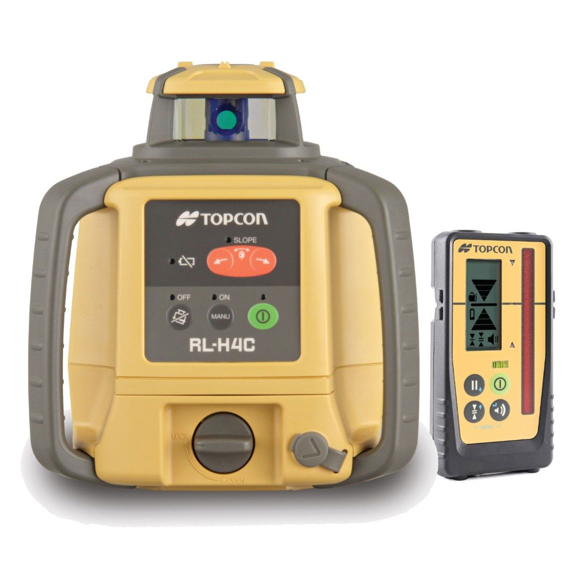 Topcon RL-H4C Self-Leveling Laser RB Kit with LS-100D Receiver and ...
