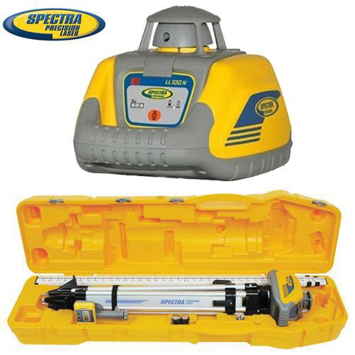 Spectra Precision LL100N-2 Laser Package (8ths) - Contractors-Tools.com