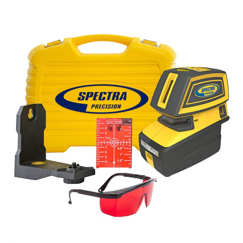 Spectra Precision LT52R Point and Line Laser Tool - Rechargeable ...