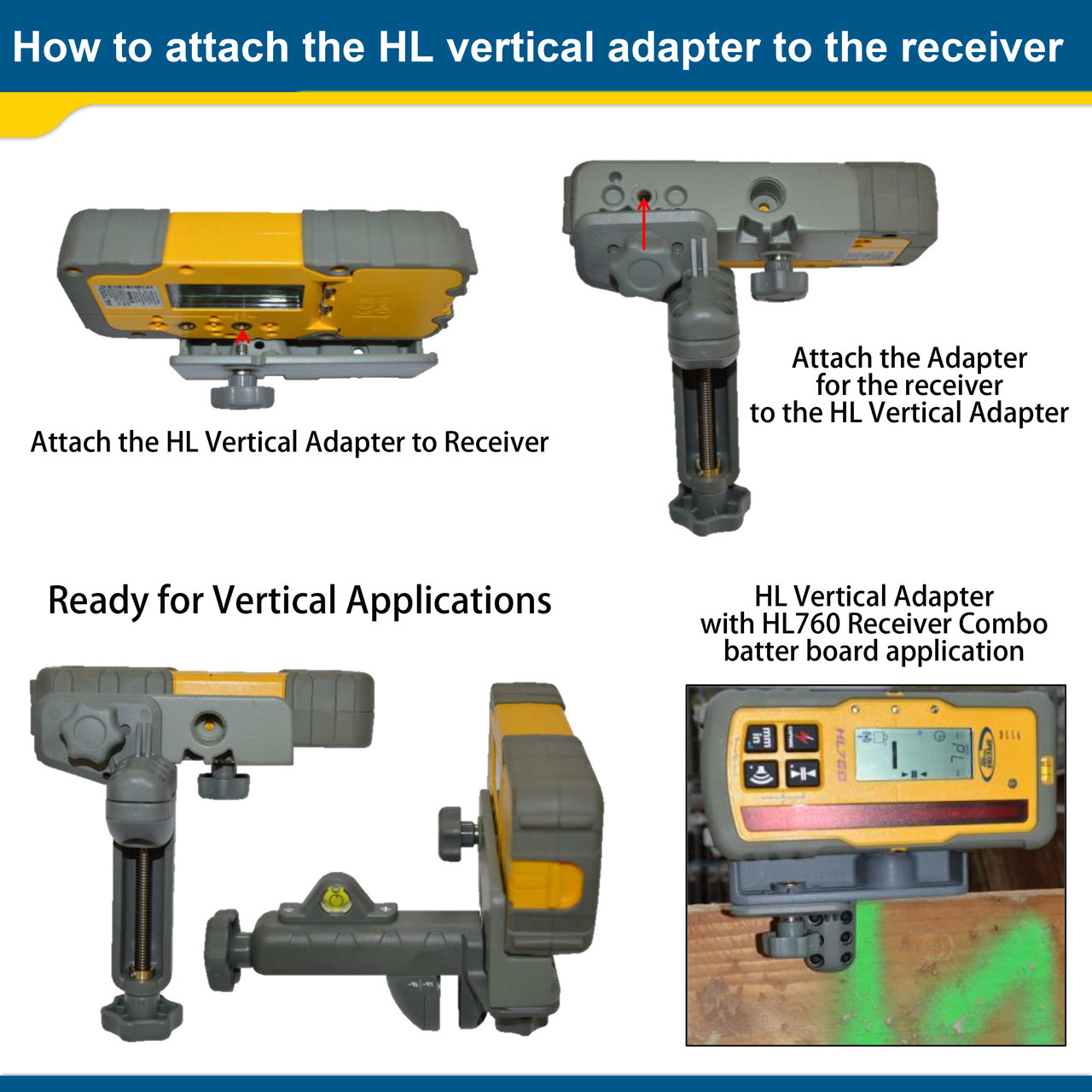 Spectra Precision HV302 Horizontal / Vertical Laser - Interior ...