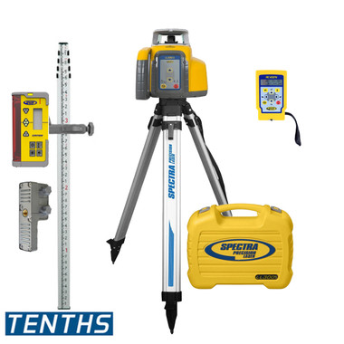 Spectra Precision LL300S-16 PRO Laser Complete Package w/ CR700 ...