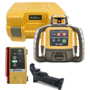 RL-H5A Self-Leveling Laser Kit with LS-B20 Multi-Use Receiver with Rod ...