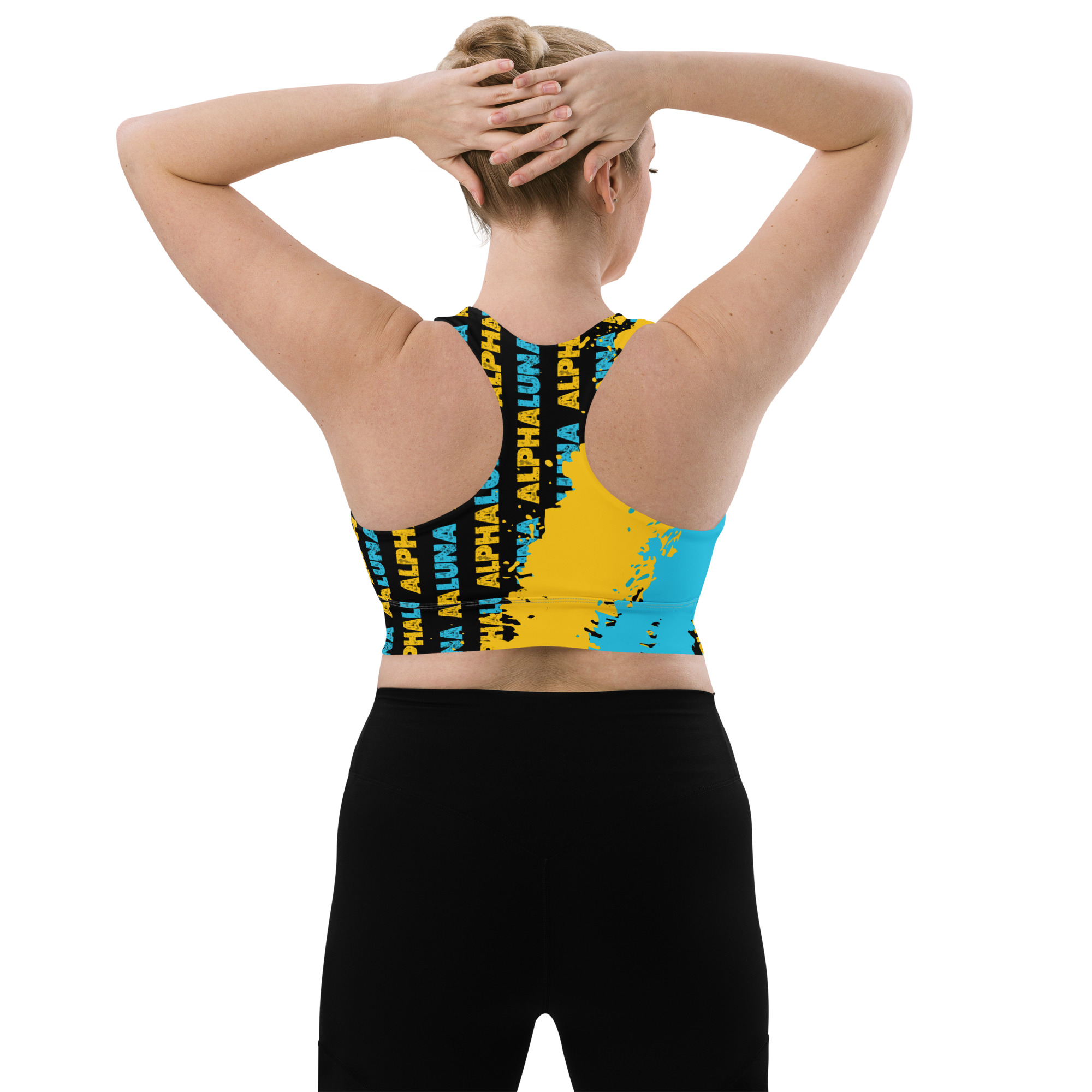 Alpha Luna Longline Sports Bra - B.A.D. Fitness Apparel