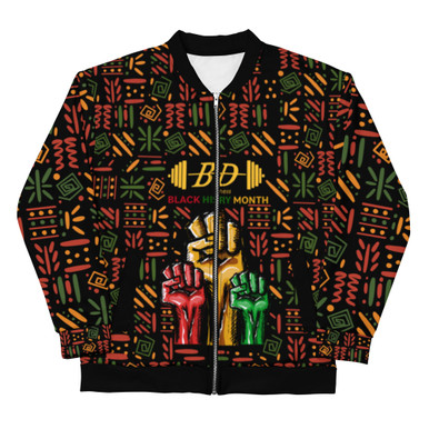 BHM Unisex Bomber Jacket - B.A.D. Fitness Apparel