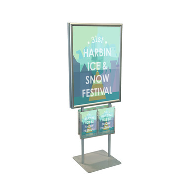 A1 Free-Standing Poster Brochure Display (Double Sided)