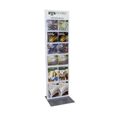 Custom Freestanding Brochure Stand