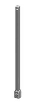 2" (5.1 cm) Round Corner 7' Square Extensions - Milspec Anchors