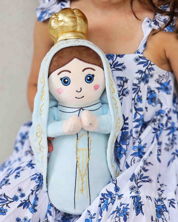 Our Lady of Fatima Plush Doll (Latin) - Little Saints by Norma Invite ...