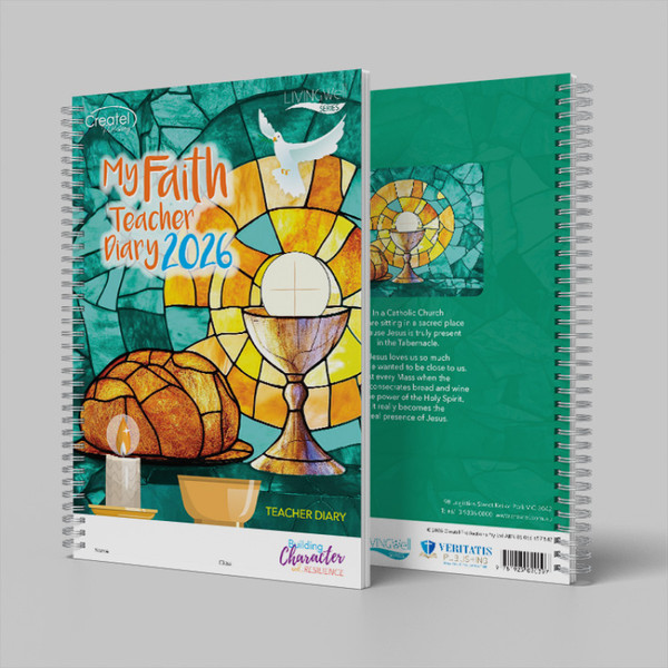 My Faith Diary: Teacher Edition 2026 - Wiro Bound - Createl My Faith ...