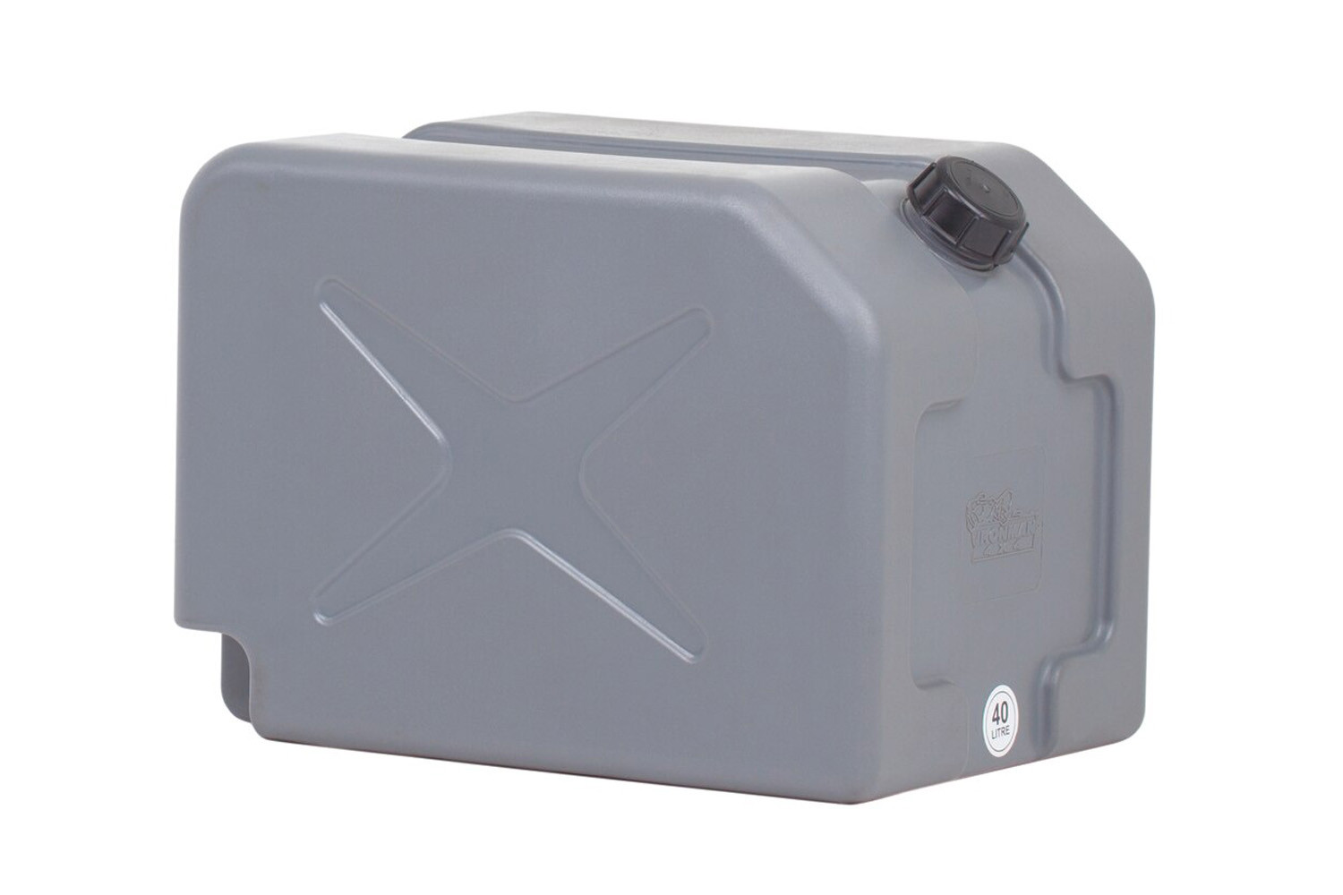 40L Double Jerry Can Water Tank - 10 Gal