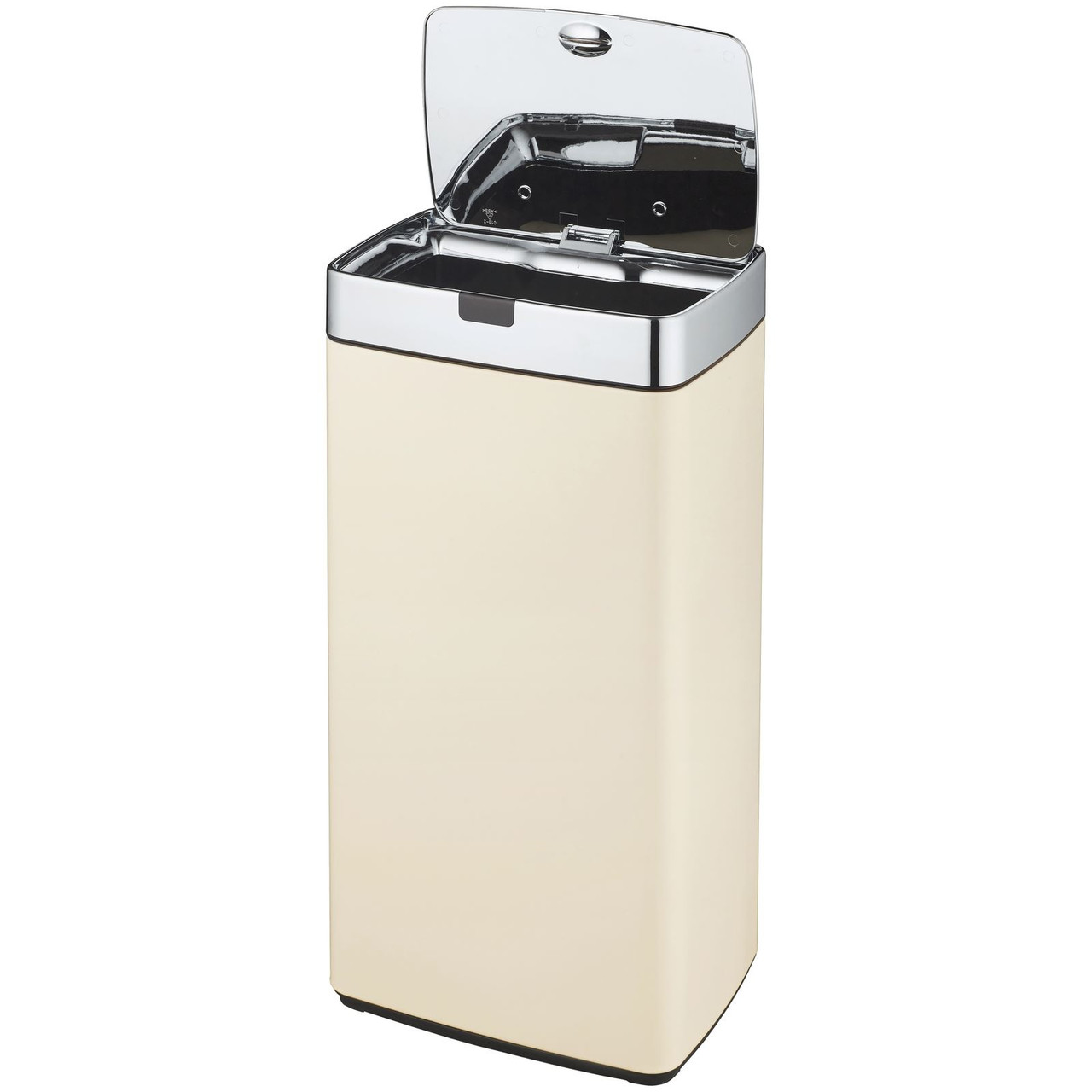 Cream 45L Rectangle Iris Sensor Bin - To Your Home