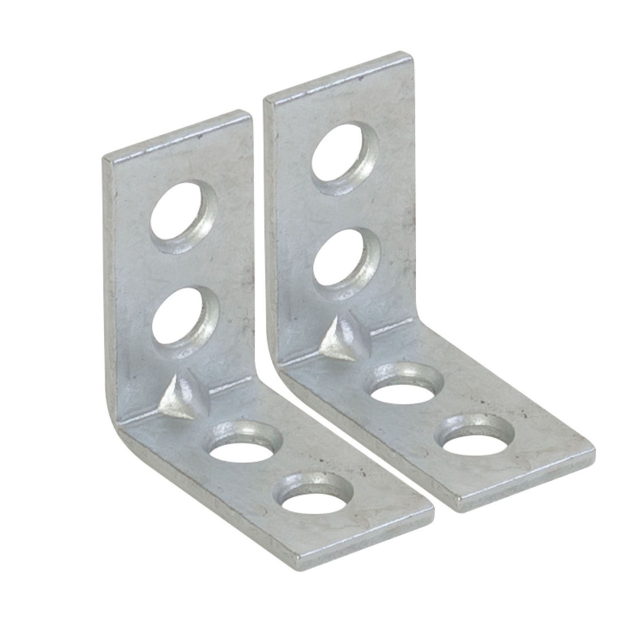 25mm L Shaped Brackets Right Angle Steel Corner Worktop Support - To ...