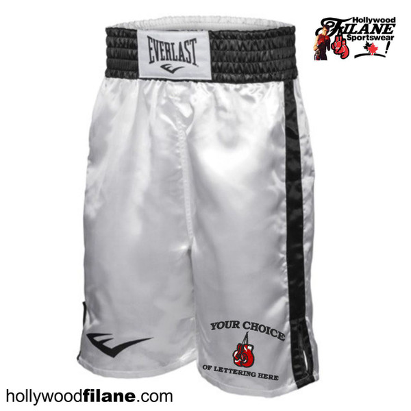 Personalized Everlast Boxing Trunks Custom Embroidered - Hollywood Filane