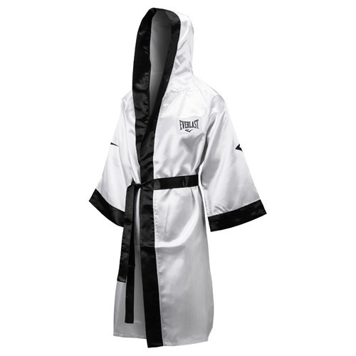 Personalized Everlast Boxing Full Length Robe with hood Custom ...