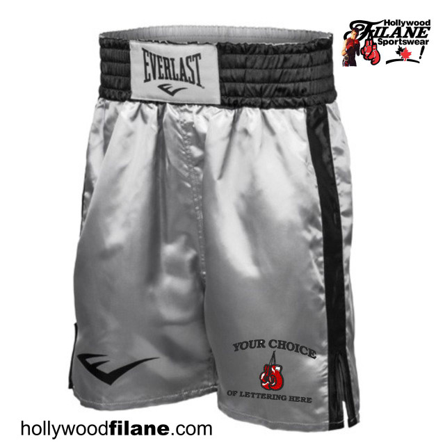 Personalized Everlast Boxing Trunks Custom Embroidered - Hollywood Filane