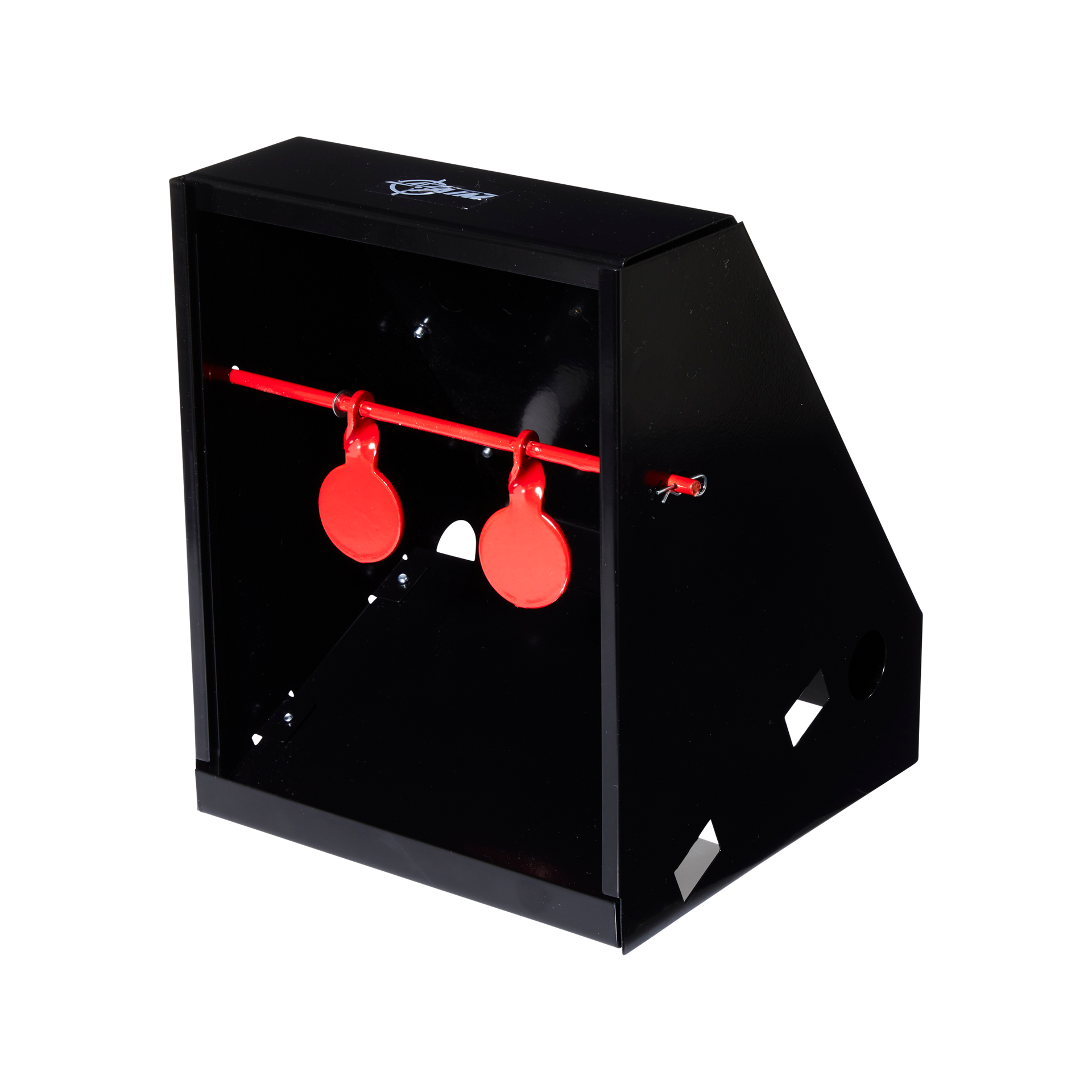 EZ-Aim 15429 Red Steel Circle Air Gun Pellet Target & Trap 15429