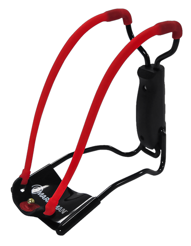 Marksman 3055 Folding Slingshot with Red Hyper-Velocity Band and Black ...