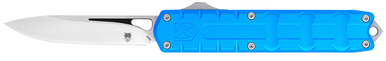 CobraTec Enforcer 3.25" OTF Knife with M390 Blade and Blue Aluminum ...