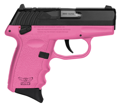 SCCY CPX-4 RD 380 ACP Pistol - Pink Polymer Grip, Black Nitride Slide ...