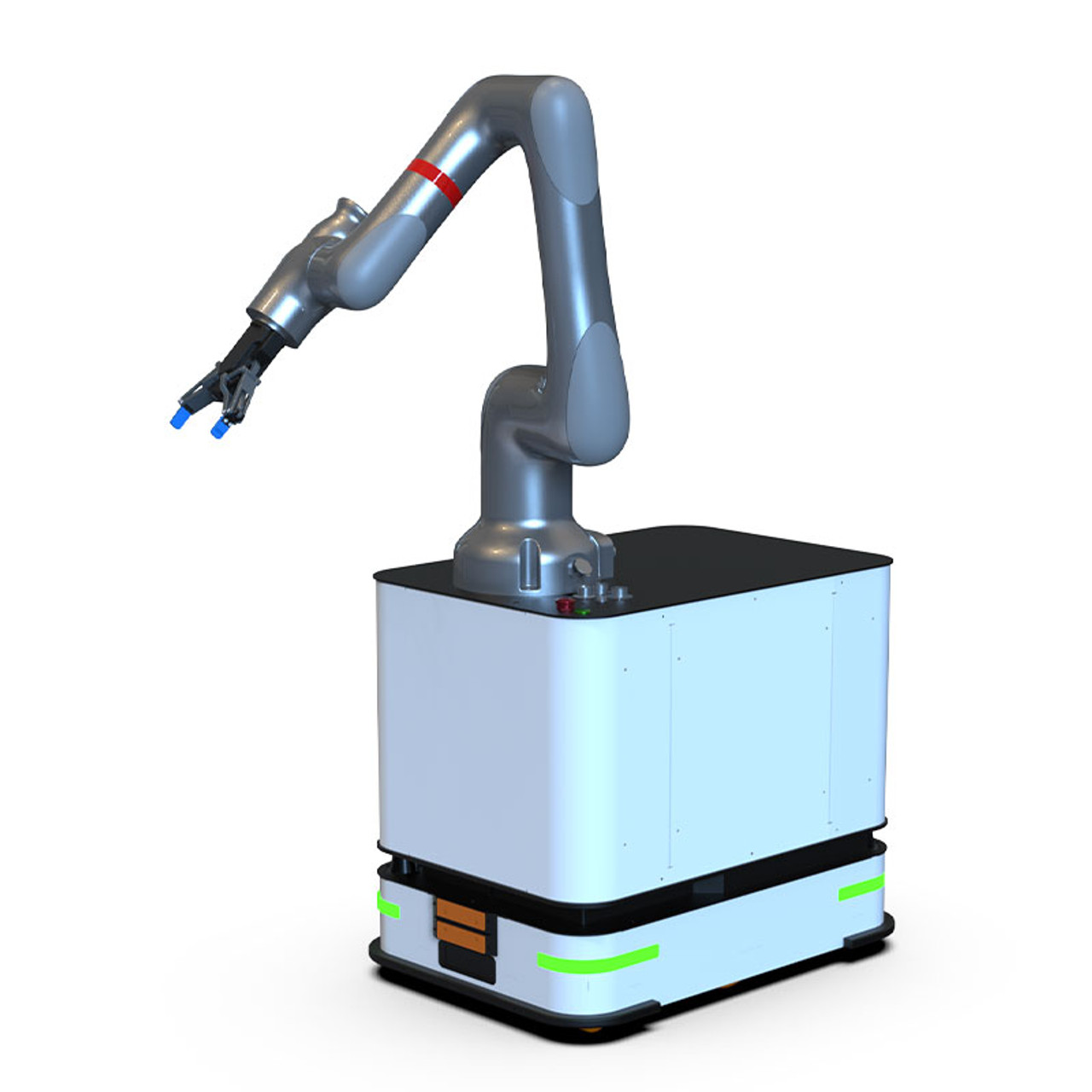 P200 Composite Mobile Cobot Industrial Robotic Arm With Ugv Agv Robot