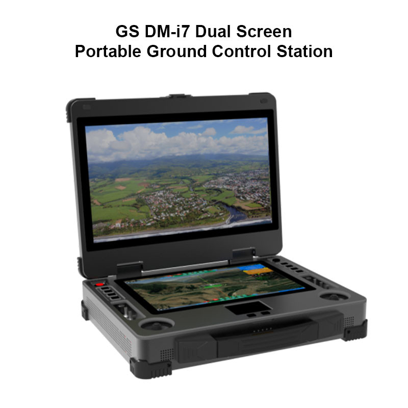 FOXTECH GS DM-i7 Dual Screen Portable Ground Control Station for UAV ...