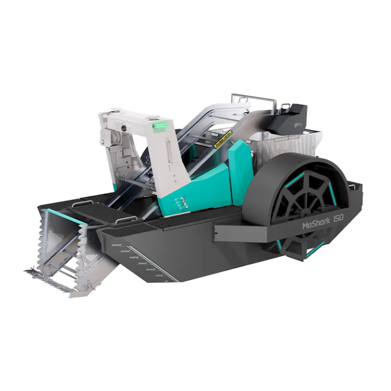 Moshark150 Unmanned Boat for Pond Maintenance Water Surface Mowing Robot