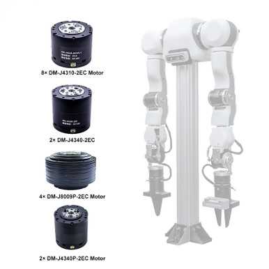 OpenArm Damiao Motor Kit - Robotic Arm Development & DIY Assembly