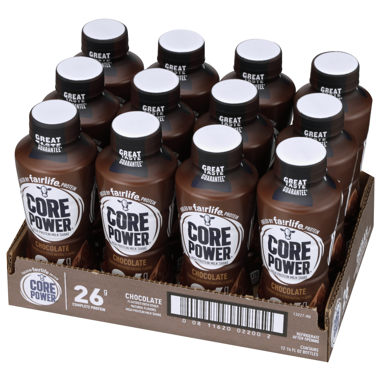 Core Power Chocolate 26g Protein Shake | fairlife | Rapid Refreshment