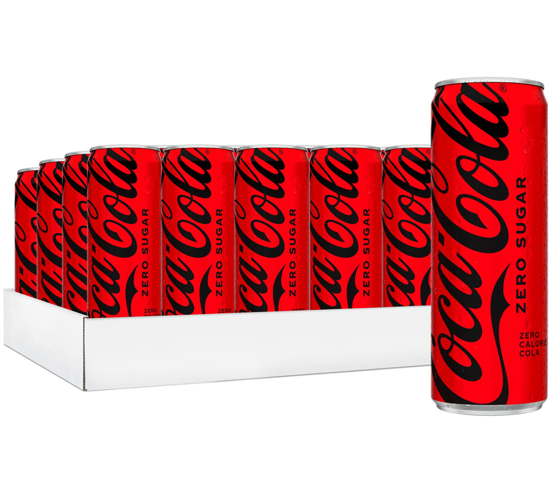 Coca-Cola, 12 oz. Slim Cans, 24 Pack