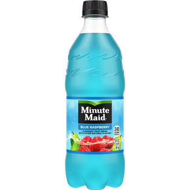 Minute Maid Blue Raspberry, 20 oz. Bottle, 24 Pack
