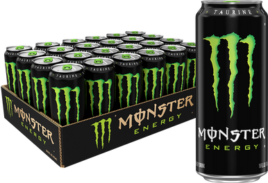 Monster Energy, 16 oz. Cans, 24 Pack