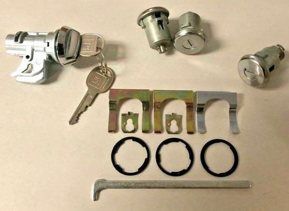 Door, Trunk and Glove Box Lock Set with GM Keys, PY155 - Hydro-E-Lectric