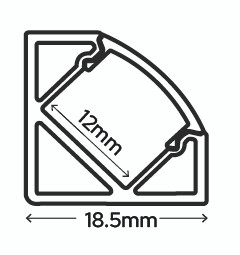 Angled 45 Degree Profile - Sycamore B2B