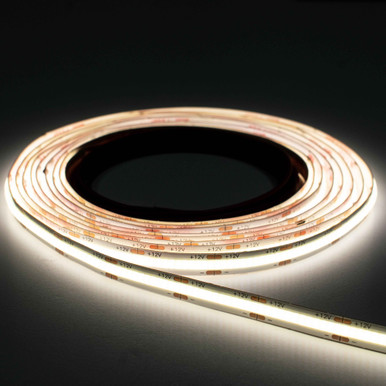 12V Flexible COB LED Strip 5m Reel Superior 4W - Sycamore B2B