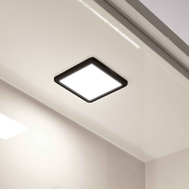 12V Vega Flat Panel LED Cabinet Light - Sycamore B2B