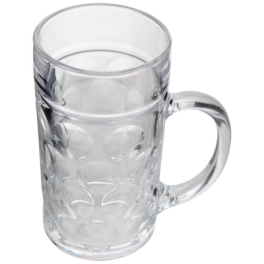 Lily's Home Heavy Duty Oktoberfest Style Dimpled Glass Beer Stein ...