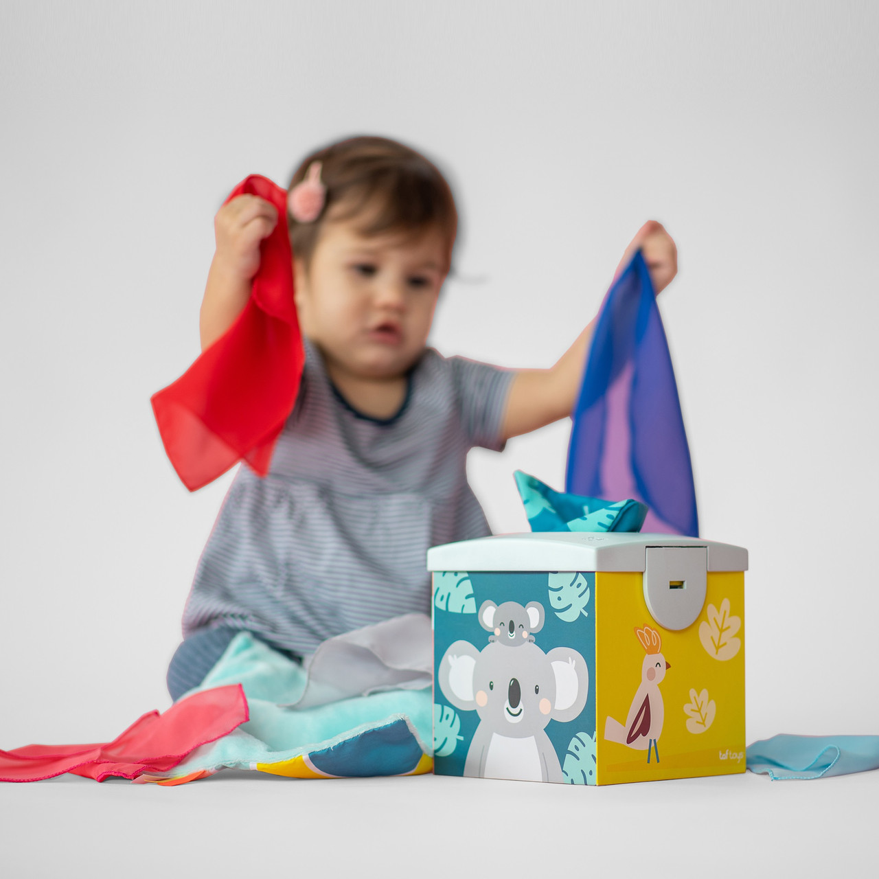Taf Toys Sensory Wonder Tissue Box for Toddlers. Made of Strong ...