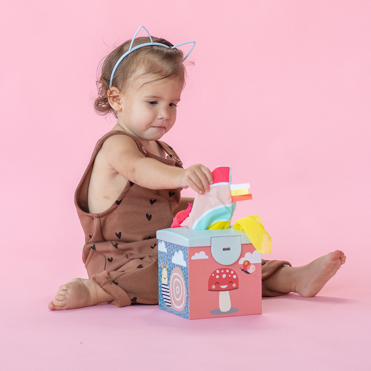 Taf Toys Sensory Wonder Tissue Box for Toddlers. Made of Strong ...