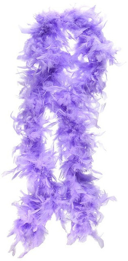 Kids Feather Boa in Lilac - BTR - BEYOND THE RACK