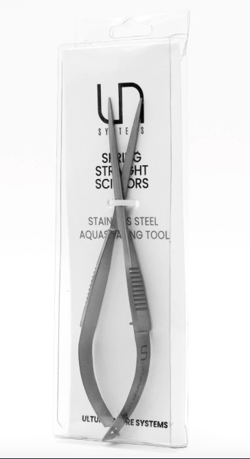 Planted Freshwater Aquarium Supplies: UNS Stainless Steel Spring Scissors