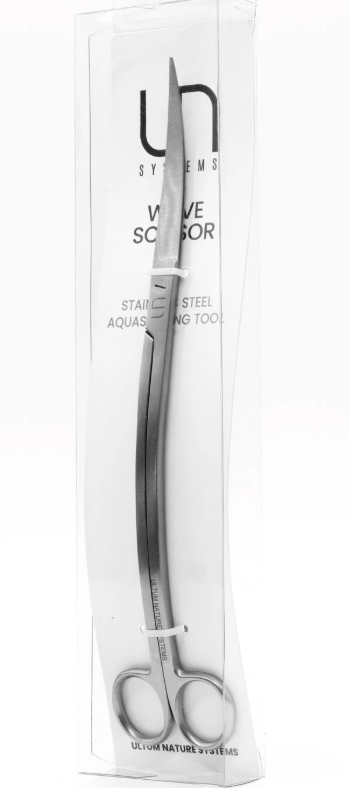 Planted Freshwater Aquarium Supplies: UNS Stainless Steel Wave Scissors